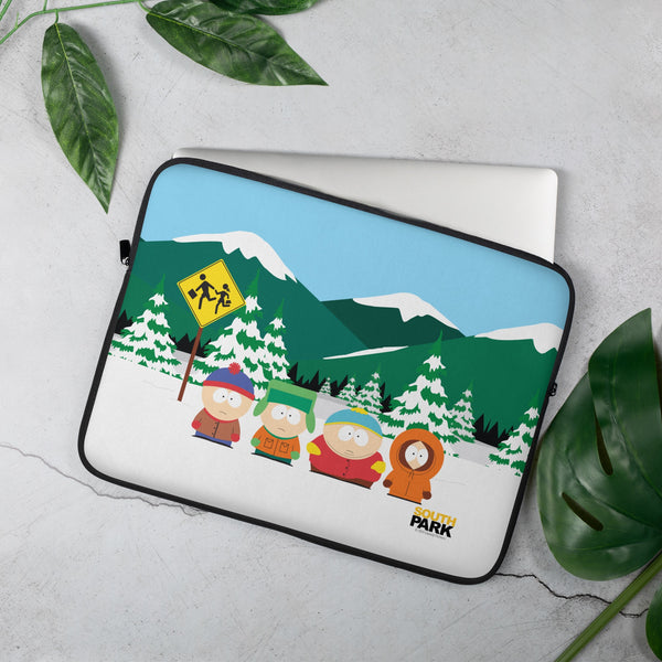 South Park Bus Stop Laptop Sleeve – South Park Shop