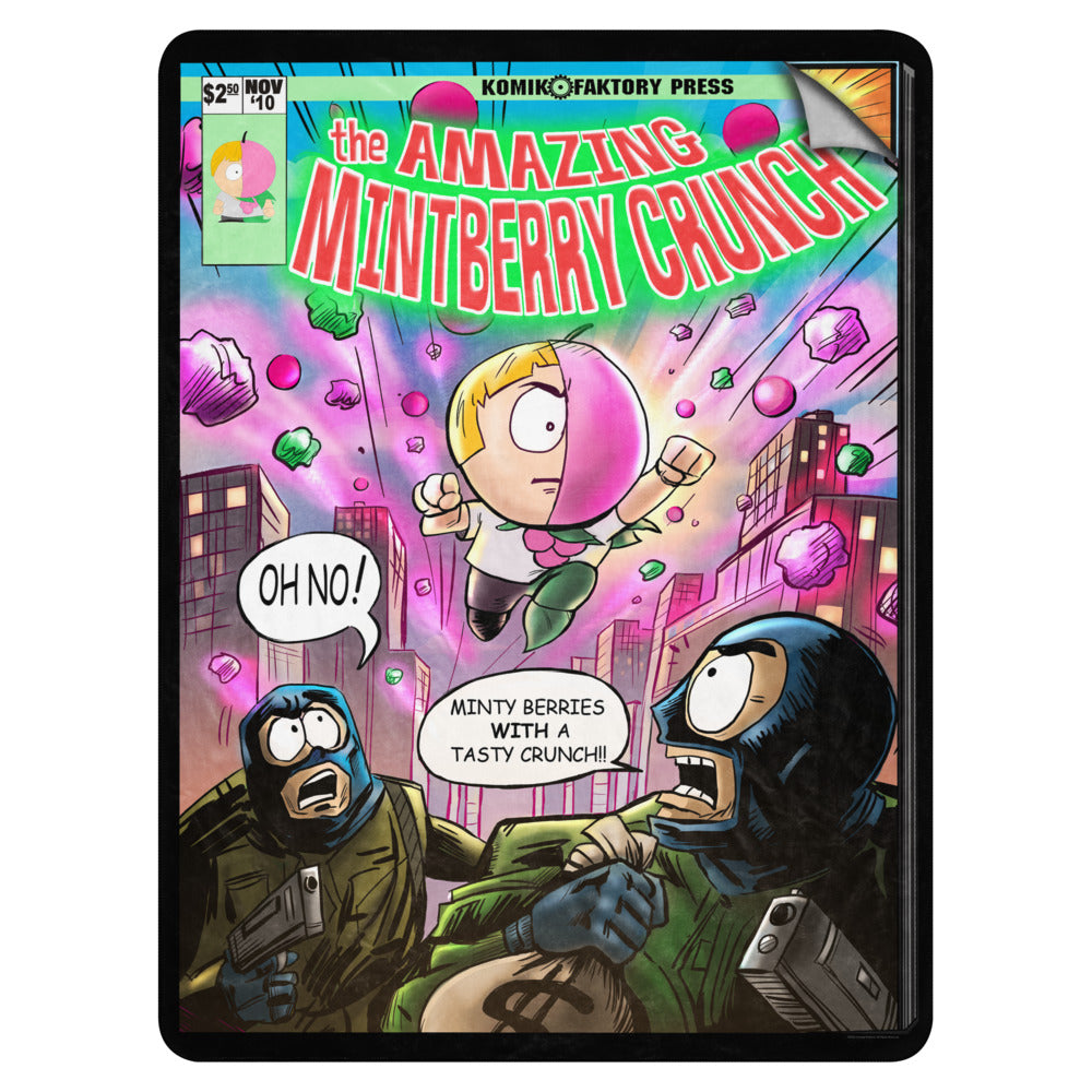 South Park Mintberry Crunch Premium Sherpa Blanket