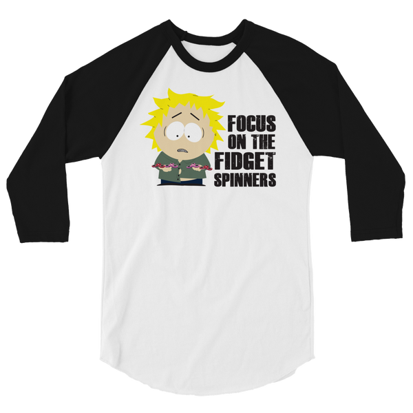 South Park Tweek Focus On The Fidget Spinners Raglan T-Shirt – South ...