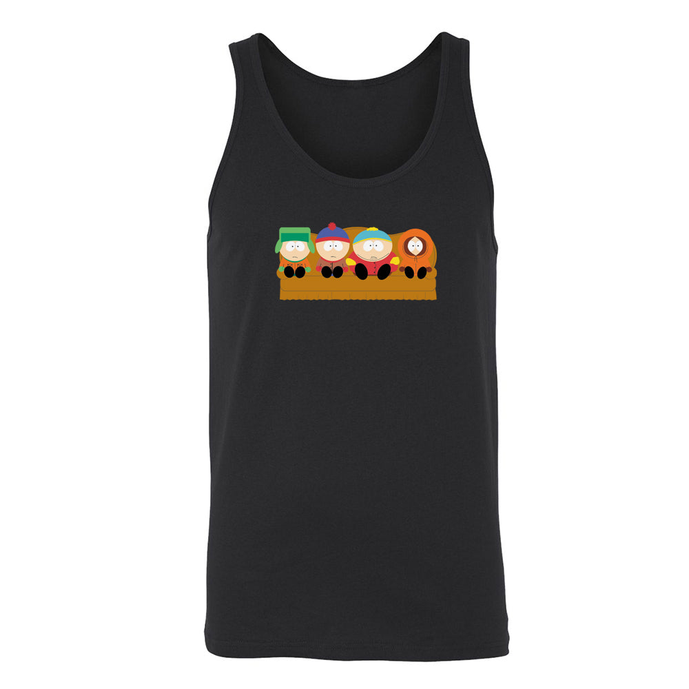South Park Couch Adult Tank Top