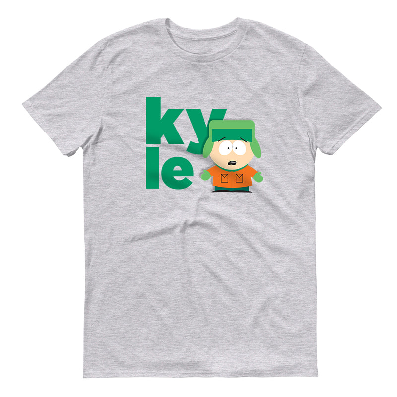 South Park Kyle Name Adult Short Sleeve T-Shirt – South Park Shop
